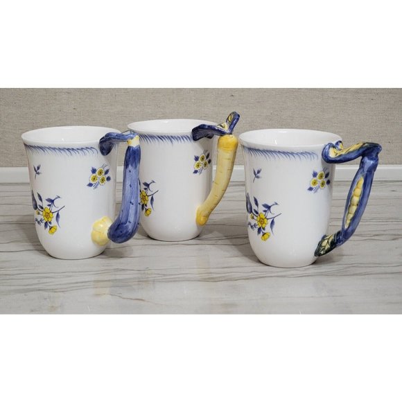 Spode | Dining | Spode Imperial Garden Coffee Cups Mugs Carrot Sweetpea ...